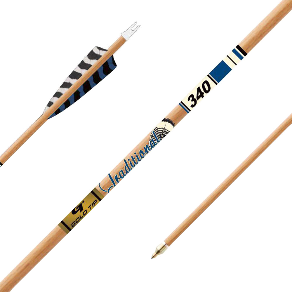 GOLD TIP HALF DOZEN TRADITIONAL XT ARROWS - OPEN BOX - Camofire ...