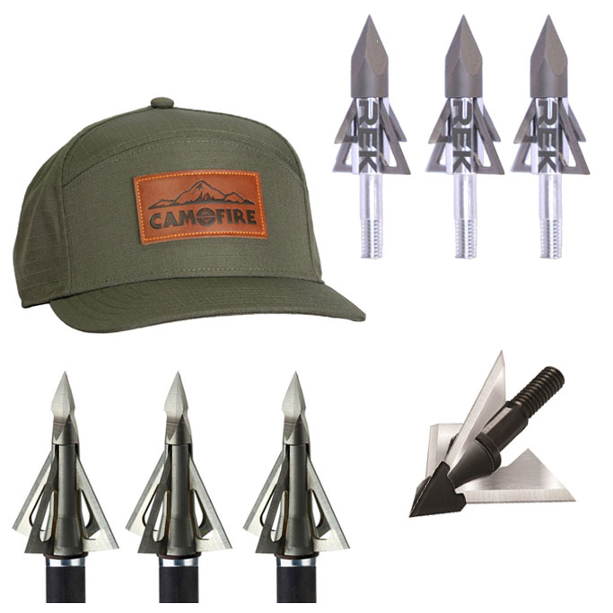 FIXED TO FILL THE FREEZER BROADHEAD BUNDLE - Camofire Discount Hunting ...