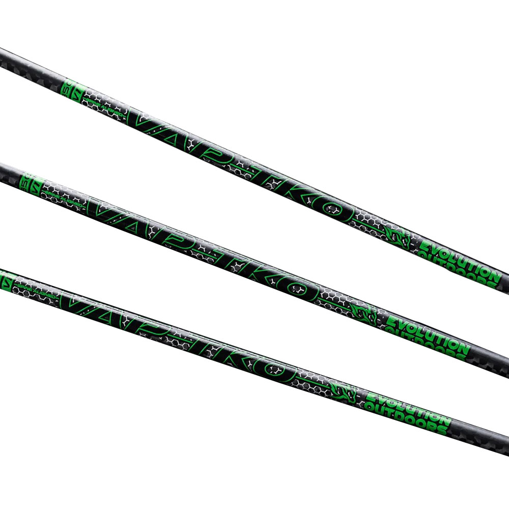 EVOLUTION OUTDOORS VAP TKO V3 ARROW SHAFTS - NO INSERTS - Camofire ...