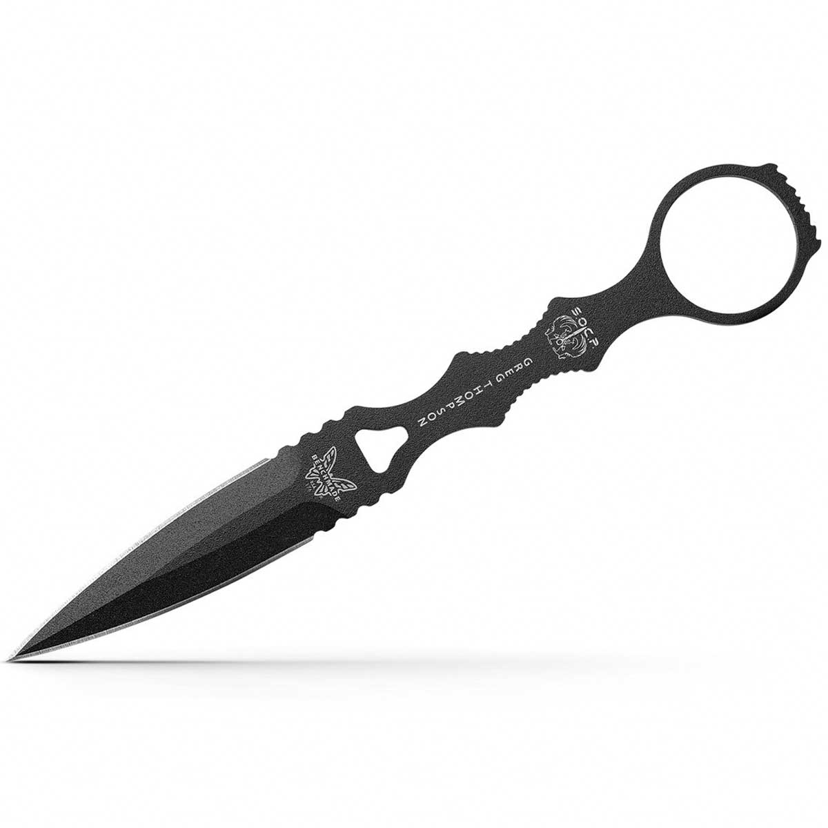 BENCHMADE 176BK SOCP FIXED BLADE DAGGER - Camofire Discount Hunting ...