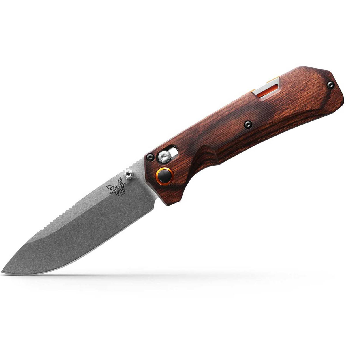 BENCHMADE 15062 GRIZZLY CREEK WOOD FOLDING KNIFE - Camofire Discount ...