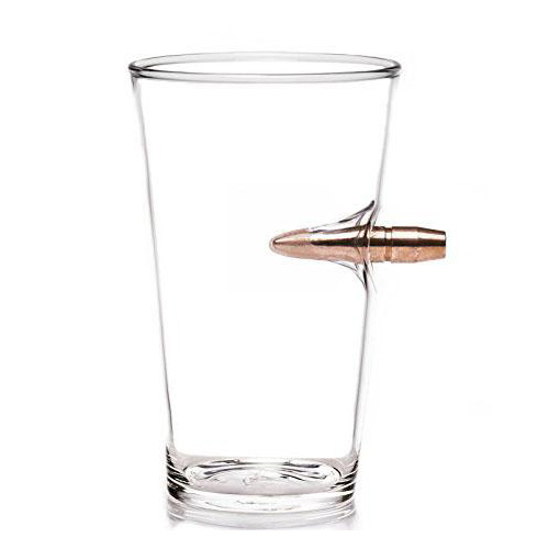 BULLET BAR SET OF 4 BULLET PINT GLASSES - Camofire Discount Hunting ...