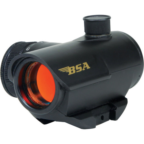 BSA OPTICS 20MM ILLUMINATED RED DOT SCOPE - Camofire Discount Hunting ...