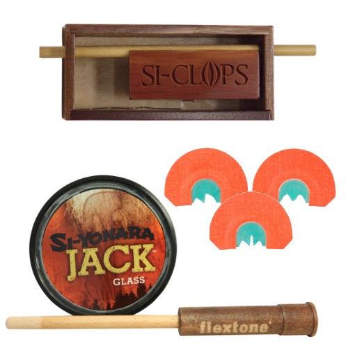 FLEXTONE UNCLE SI SERIES TURKEY CALL KIT - Camofire Discount Hunting ...