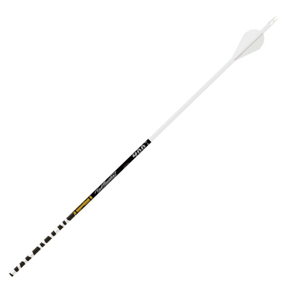 GOLD TIP HALF DOZEN TED NUGENT WHITE 2 INCH VANES ARROWS - OPEN BOX ...