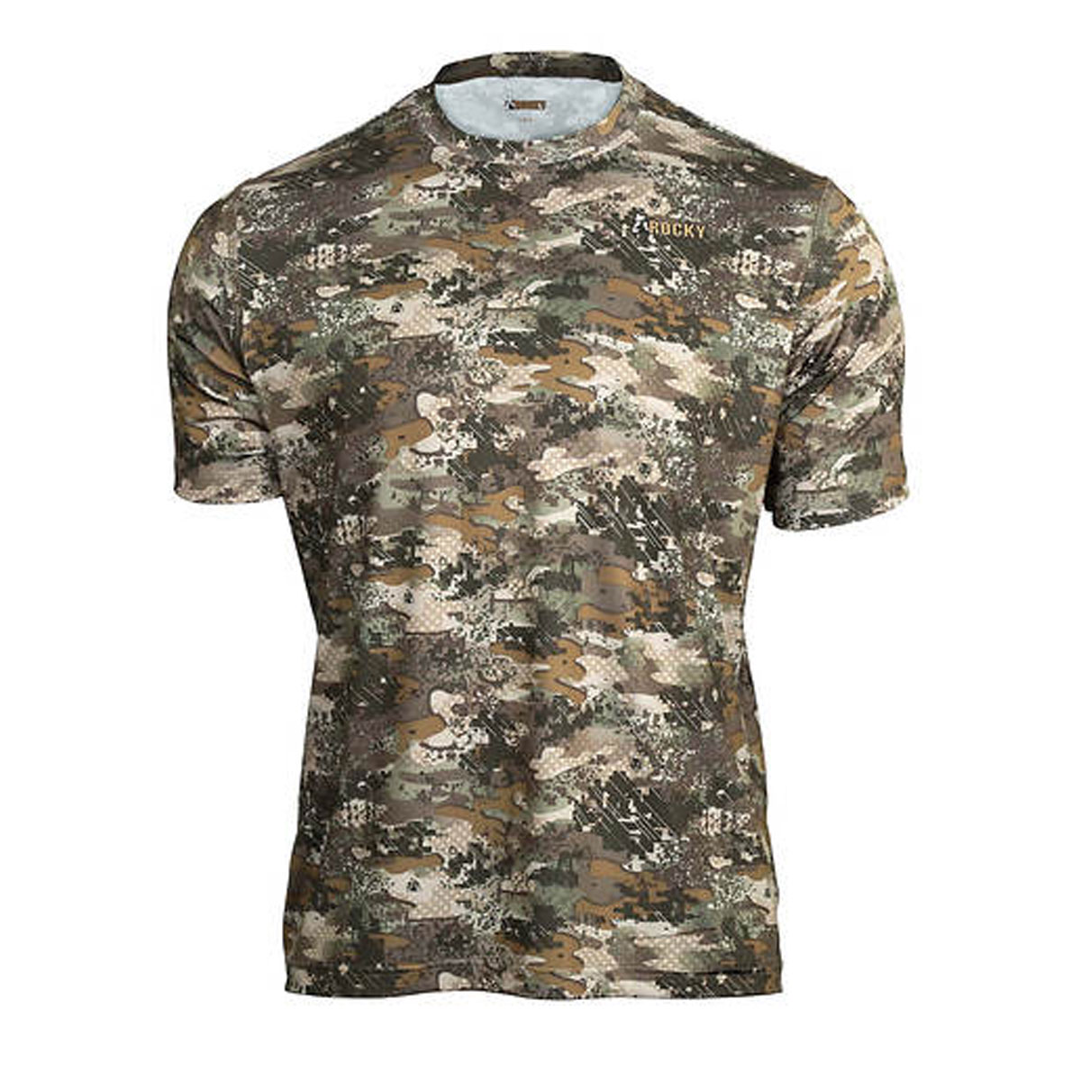ROCKY CAMO SHORT SLEEVE PERFORMANCE TEE - Camofire Discount Hunting ...