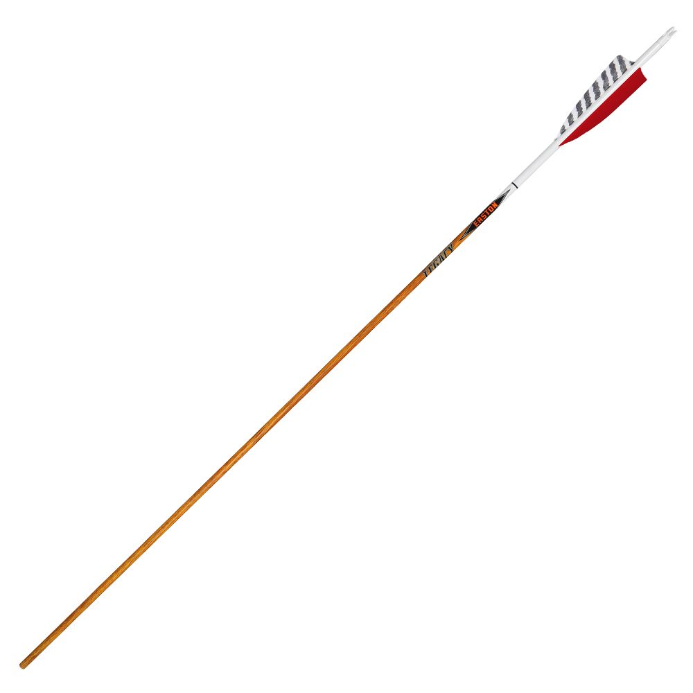 EASTON CARBON LEGACY TRADITIONAL HALF DOZEN FLETCHED ARROWS - Camofire ...