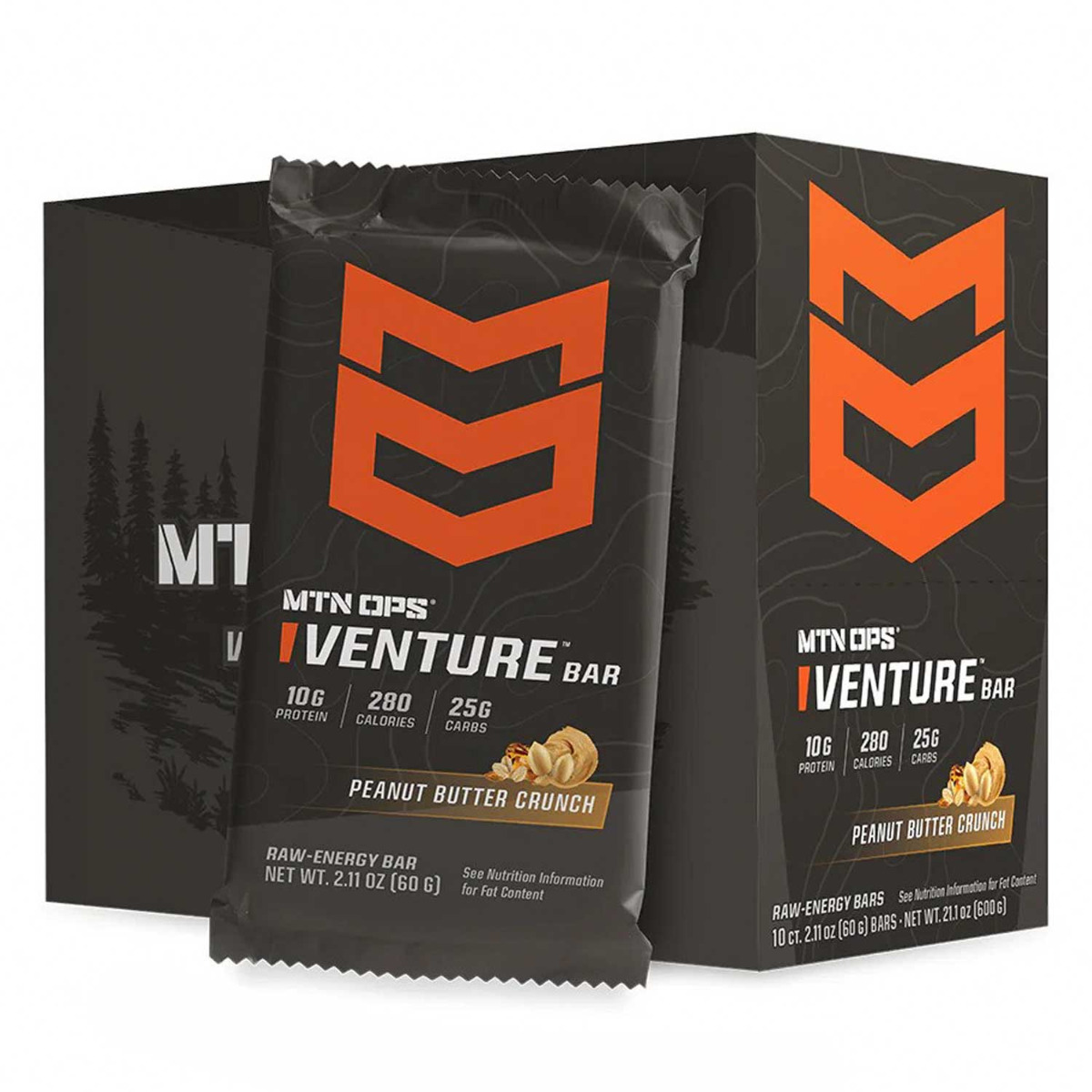 MTN OPS VENTURE 10 PACK ENERGY BAR - Camofire Discount Hunting Gear ...