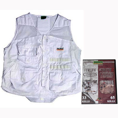 PRIMOS PREDATOR VEST and DVD COMBO SET - Camofire Discount Hunting Gear ...