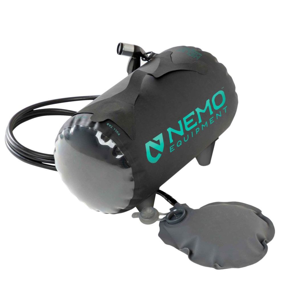 NEMO HELIO PORTABLE PRESSURE SHOWER - Camofire Discount Hunting Gear ...