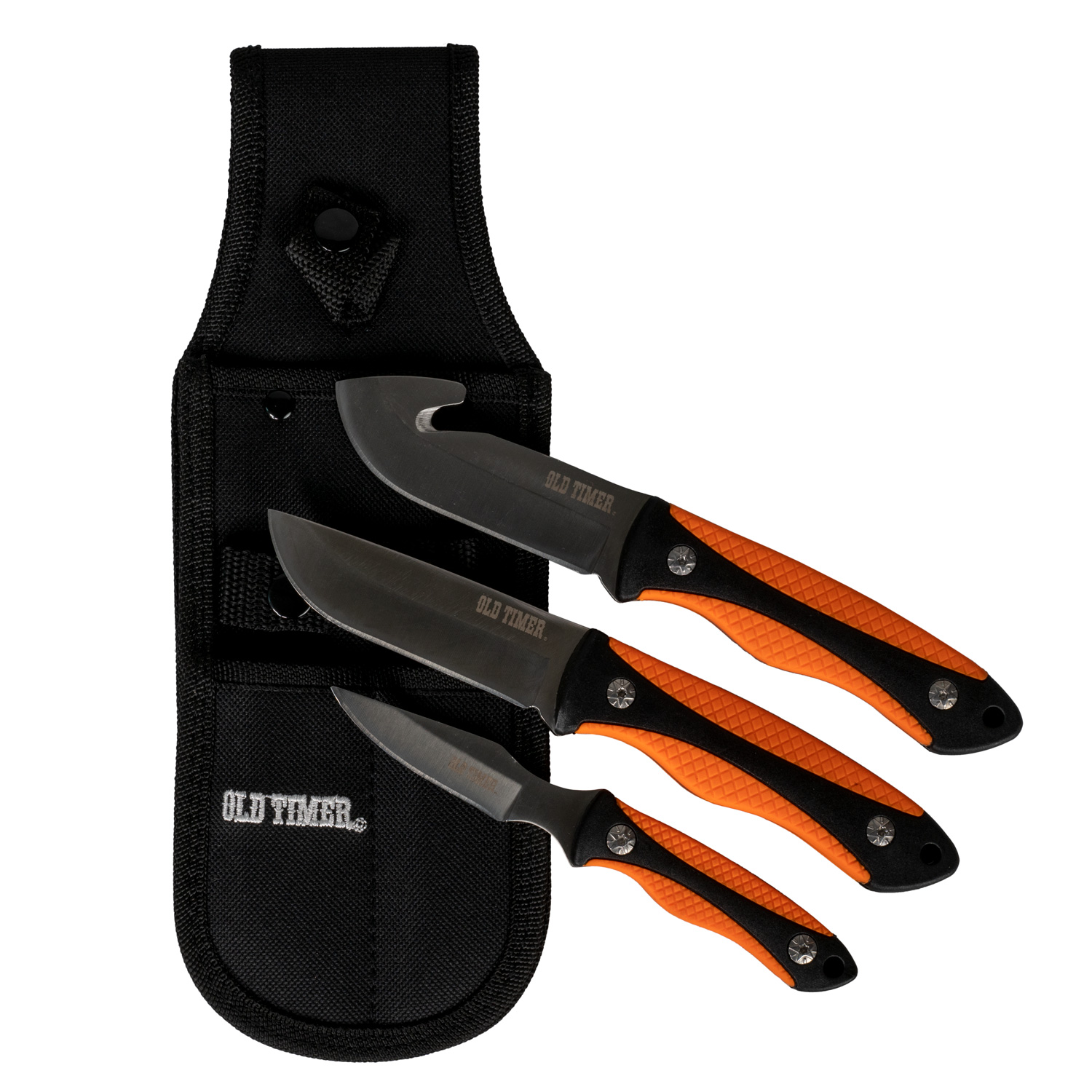 OLD TIMER 3 PIECE KNIFE COMBO KIT - Camofire Discount Hunting Gear ...