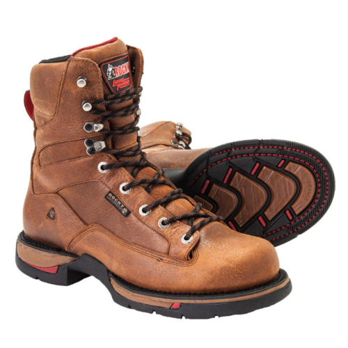 ROCKY LONG RANGE WATERPROOF WORK BOOT - Camofire Discount Hunting Gear ...