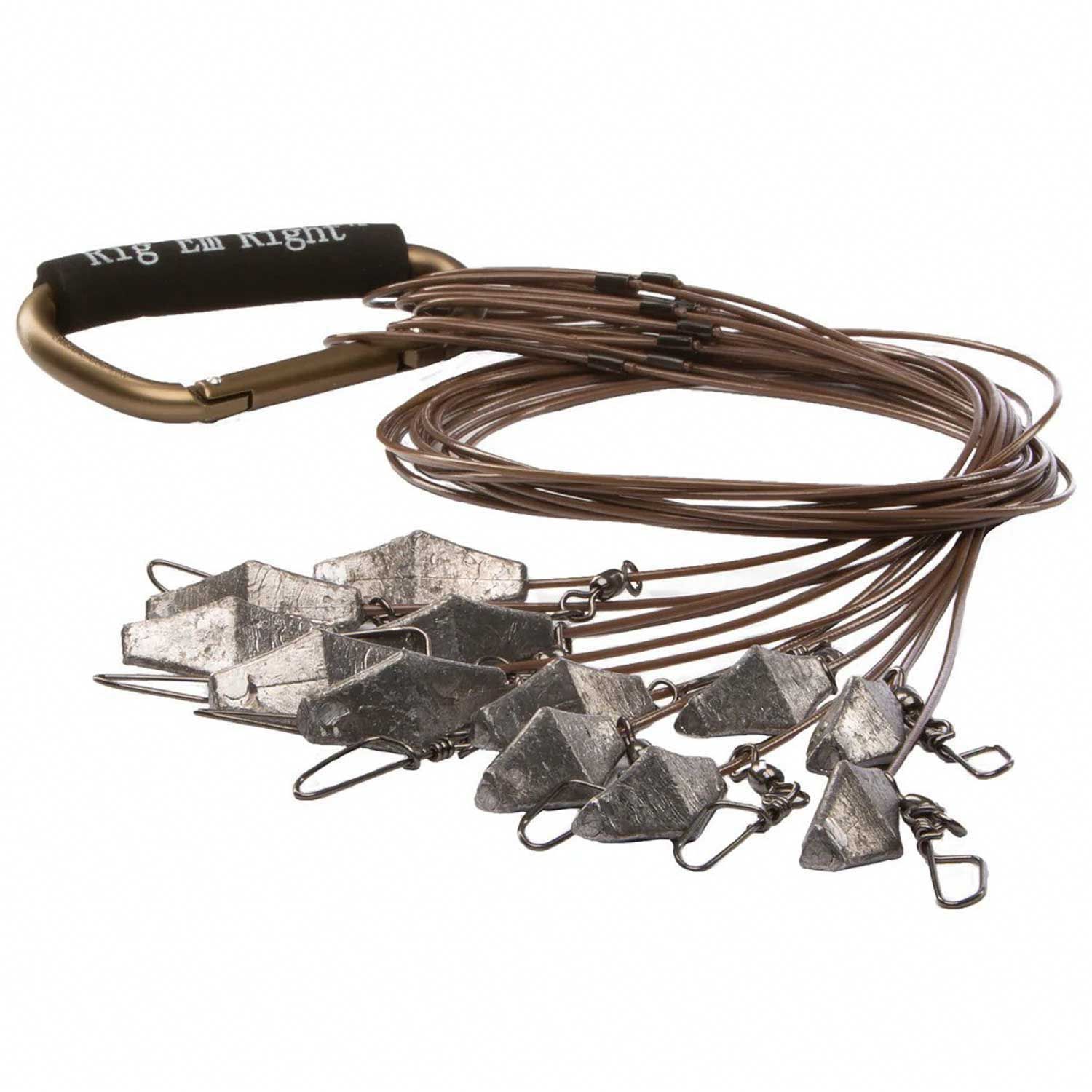 RIG 'EM RIGHT XTREME COATED CABLE 30 INCH DECOY ANCHORS - Camofire ...