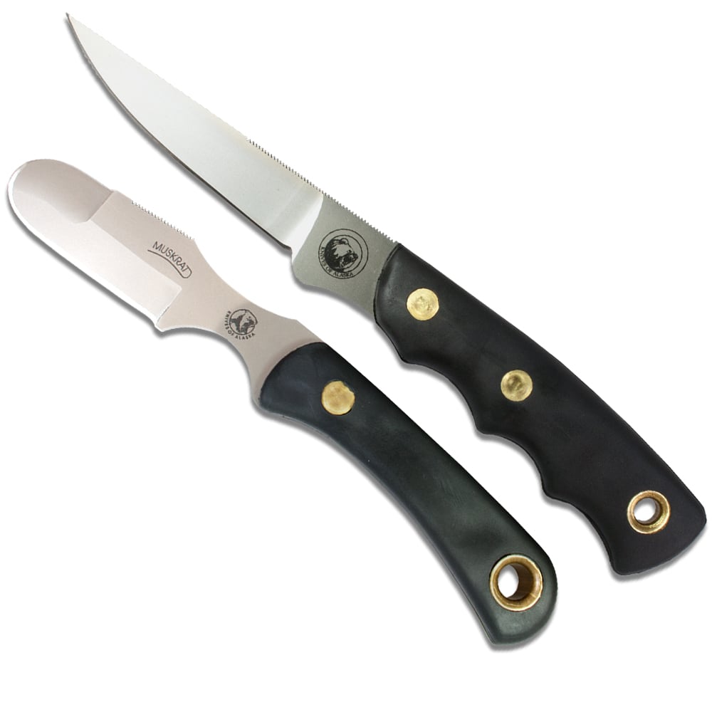 KNIVES OF ALASKA JAEGER MUSKRAT KNIFE COMBO - Camofire Discount Hunting ...