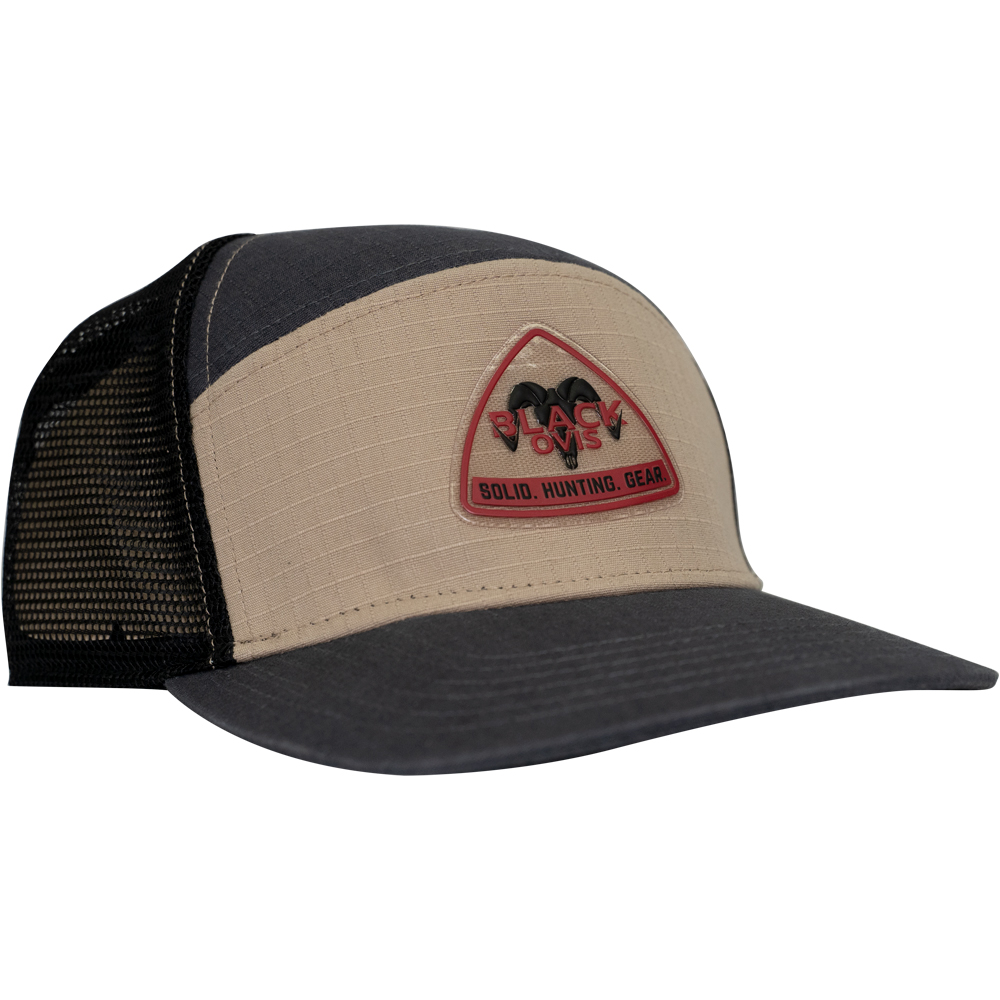 BLACKOVIS RIPSTOP 5 PANEL TRUCKER HAT - Camofire Discount Hunting Gear ...