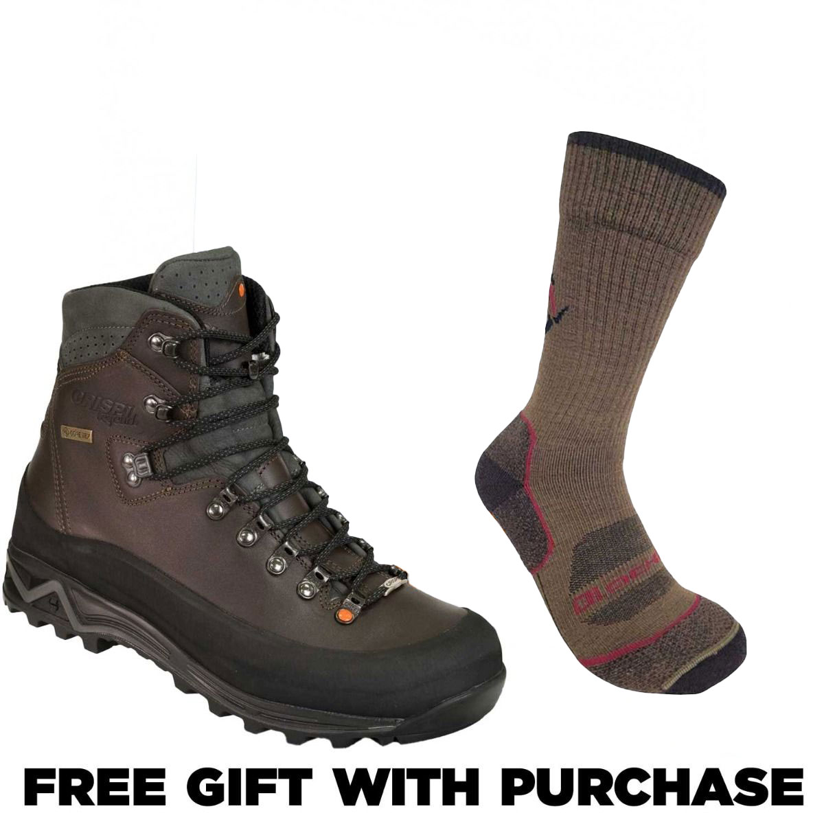 CRISPI KENAI GTX UNINSULATED BOOTS - FREE SOCK PROMO - Camofire ...