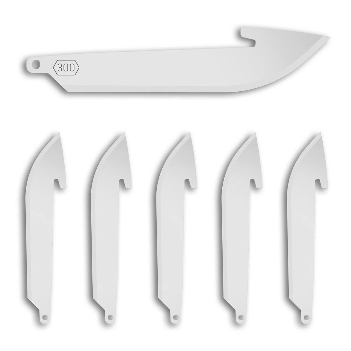 OUTDOOR EDGE 3 INCH DROP POINT REPLACEMENT BLADES - Camofire Discount ...