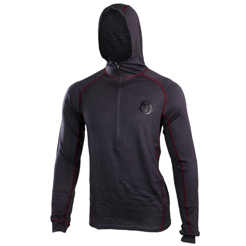 BLACKOVIS NWT 250G HEAVYWEIGHT MERINO 1/4 ZIP HOODIE - Camofire ...