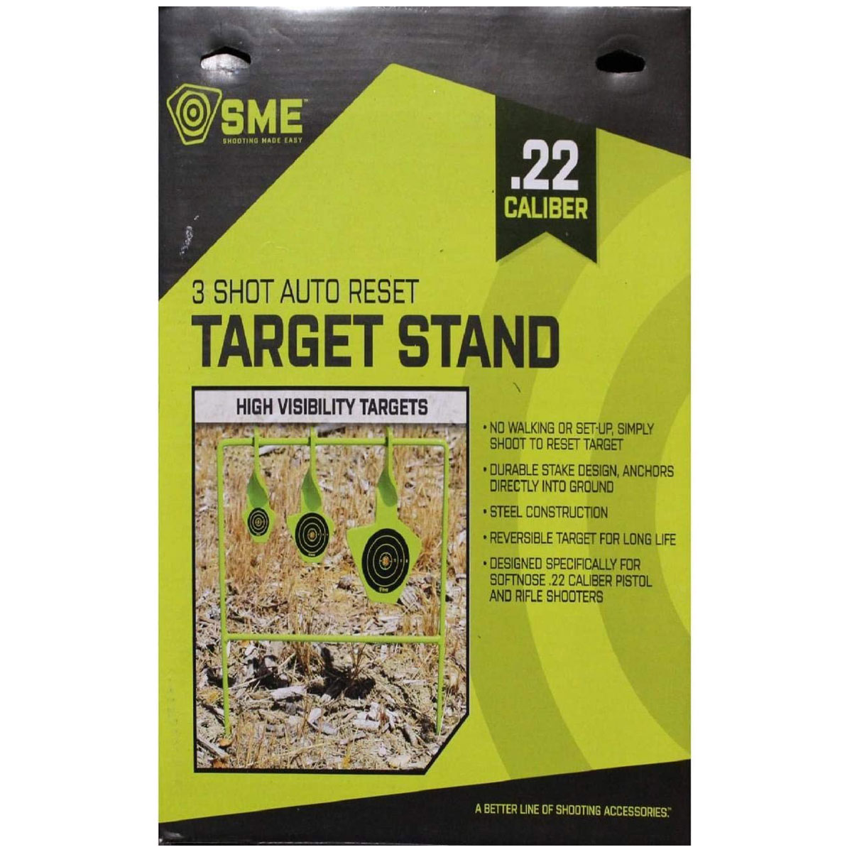 SME 3 SHOT AUTO RESET TARGET STAND - Camofire Discount Hunting Gear ...