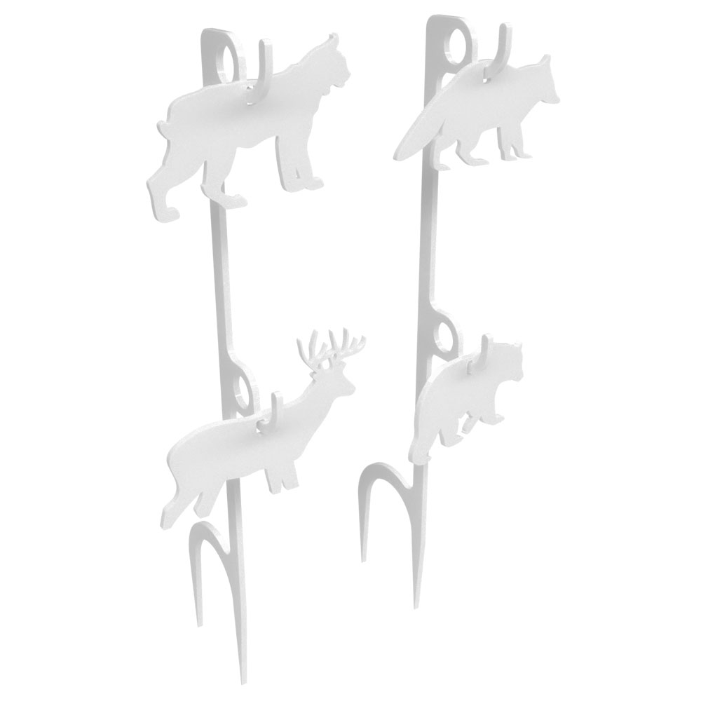 BIRCHWOOD CASEY RIMFIRE AR500 1/4 INCH ANIMAL STEEL TARGET - Camofire ...